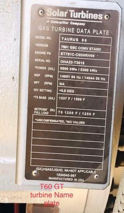 2001 Solar Taurus 60 in Hub, Balochistan, Pakistan