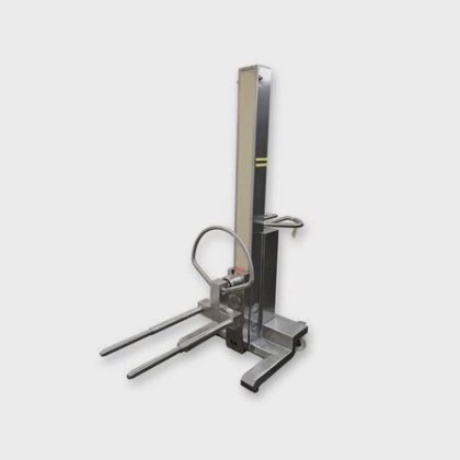 150LB Capacity Stainless Steel Mobil SERVOLiFT Bin (IBC) Lifter in ...