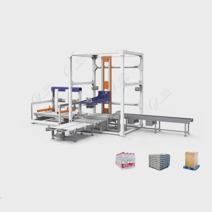 Automatic Gantry Palletizing Machine Tray Barrel Case Carton Bag Case ...