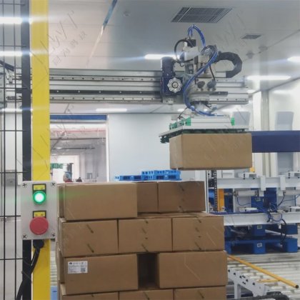 Automatic Bag/Carton/Box/Case Robotic Palletizer Column Type Robot ...