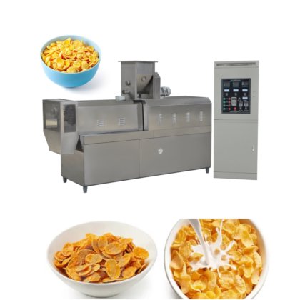 Breakfast cereal food processing equipment instant rice production line ...