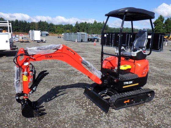 2025 TPM TPM-20K Hydraulic Excavator in Woodburn, OR, USA