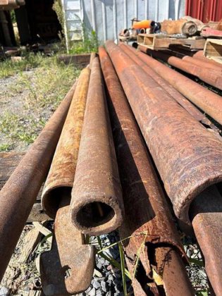 9' 4" Flat-Bottom Bailer for Cable Tool in Mifflinburg, PA, USA