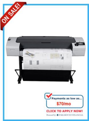 HP Designjet T770 44" Hard Disk Version - CQ306A in Dallas, TX, USA
