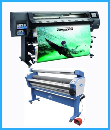BUNDLE - HP Latex 365 64" Large-Format Production Printer in Dallas, TX ...