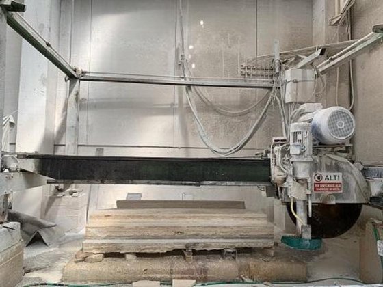 MONODISC BLOCK CUTTER LAITI & PETRONILLI in Costermano sul Garda, Italy