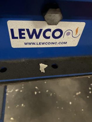 Lewco Gravity Flow Roller Conveyors in Pennsylvania, USA