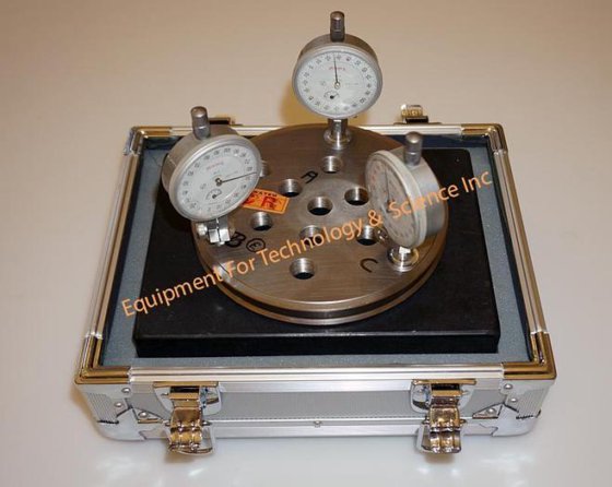 Canon aligner gap check tool with granite flat and case
