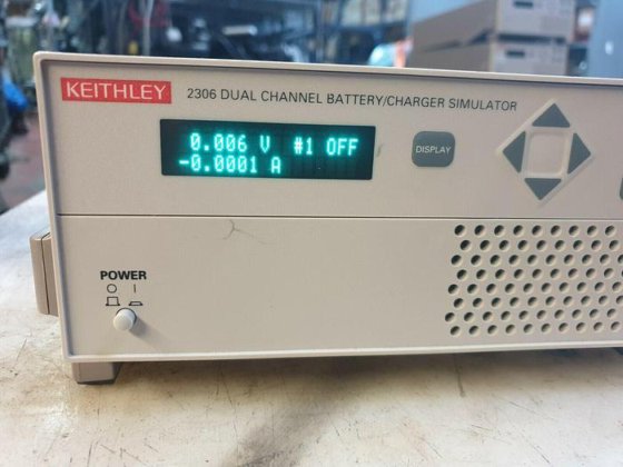 KEITHLEY 2306 DUAL CHANNEL BATTERY/CHARGER SIMULATOR (TROLLEYF.2) in ...