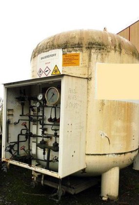 Gebraucht Kryo-Lagertank für Flüssigsauerstoff (LOX) Argon (LAR ...