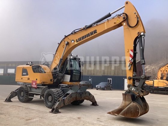 2018 Liebherr A 920 Litronic Wheeled Excavator in Belgium