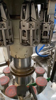 Wine filler machine Bertolaso UNIBLOC 32/40/8/6 Still Wine 9000 bph in ...
