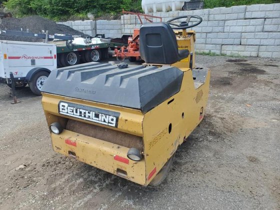 2 TON Double Static Drum Roller - BEUTHLING B200 Ready to Work in Wharton, NJ, USA