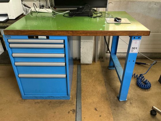 Lista Workbench with Drawer Cabinet in Wädenswil, Zürich, Switzerland