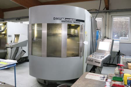 2007 DECKEL MAHO DMU 60 MONO BLOCK Vertical Machining Centre in Germany