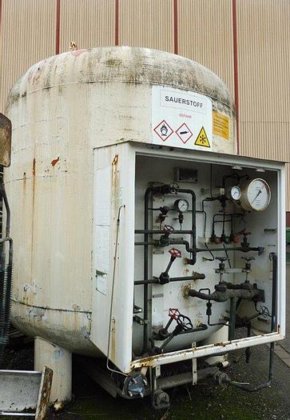 Gebraucht Kryo-Lagertank für Flüssigsauerstoff (LOX) Argon (LAR ...