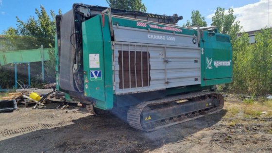 Gebraucht 2008 Mobiler Universalzerkleinerer Komptech Crambo 6000 D ...