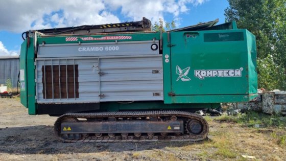 Gebraucht 2008 Mobiler Universalzerkleinerer Komptech Crambo 6000 D ...