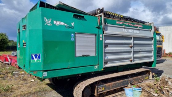 Gebraucht 2008 Mobiler Universalzerkleinerer Komptech Crambo 6000 D ...