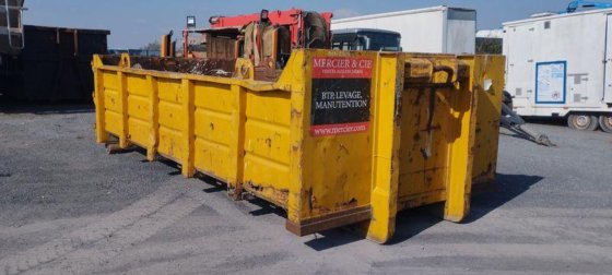 BENNE AMPLIROLL 12M3 - LONGEUR 5M01 - LARGEUR 2M32 - HAUTEUR 1M30 in ...