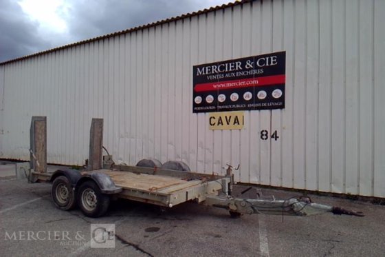 2013 ECIM MACHINE CARRIER TRAILER PTAC3500KG 2 AXLES in Bruges, Belgium