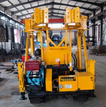 Crawler geotechnical drilling machine hydraulic core sampling drilling ...
