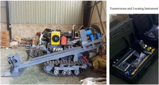 full hydraulic crawler type drill rig HDD 160 mini HDD drill rig ...