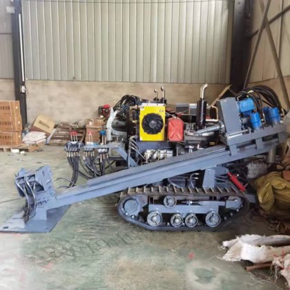 full hydraulic crawler type drill rig HDD 160 mini HDD drill rig ...