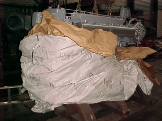 1975 MWM TRHS 518-A MARINE DIESEL ENGINE in Werkendam, Netherlands