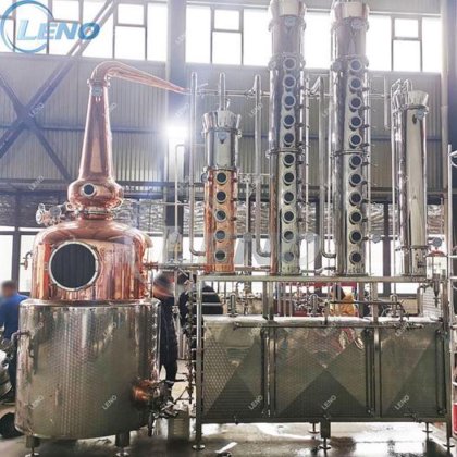 LENO 800L Destillering Reflux Copper Alcohol Distiller Fractional ...