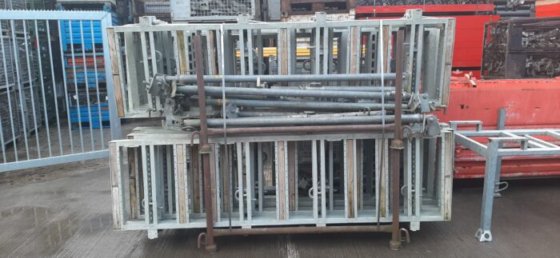 Doka aluminium column formwork in Ulm, Germany