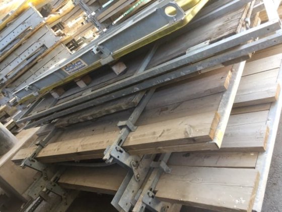 Doka folding platforms in Ulm, Baden-Württemberg, Germany