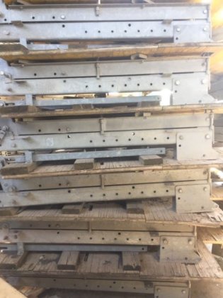 Doka folding platforms in Ulm, Baden-Württemberg, Germany