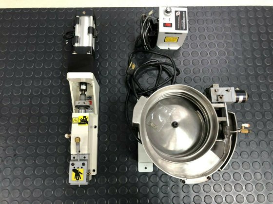 Cambridge Automatic Pin Inserter with Vibratory Bowl Feeder in ...