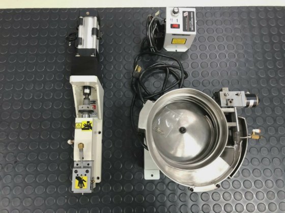 Cambridge Automatic Pin Inserter with Vibratory Bowl Feeder in ...