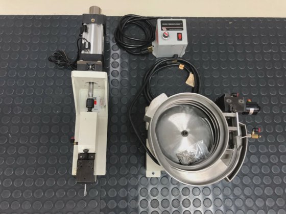 Cambridge Automatic Pin Inserter with Vibratory Bowl Feeder in ...