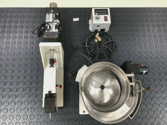 Cambridge Automatic Pin Inserter with Vibratory Bowl Feeder in ...