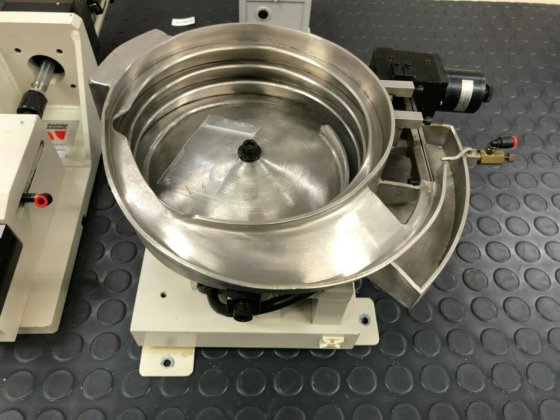 Cambridge Automatic Pin Inserter with Vibratory Bowl Feeder in ...