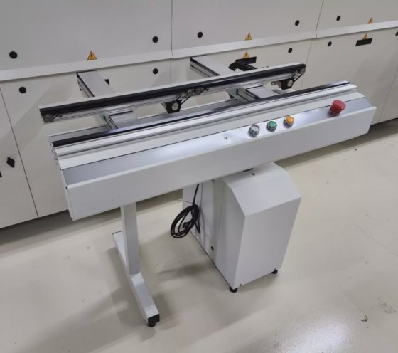 UIC Universal Instruments PCB Conveyor 1m Dual Stage W/ Inspect Model ...