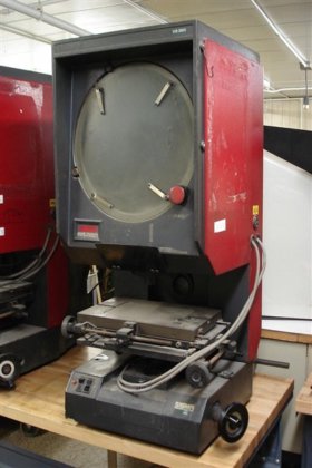 14" STARRETT VB360 Bench Model Vertical Projection Optical Comparator ...