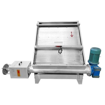Inclined screen type cow dung dewater machine/manure processing machine ...