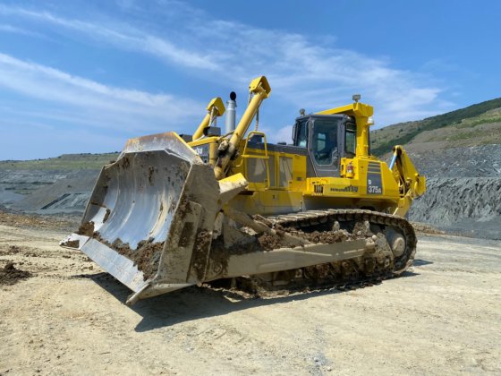 2018 Heavy machinery komatsu d375 bulldozer d375a tracked dozer with ...