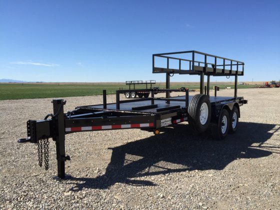 Water Well Development Flattanks Trailers in Choteau, MT, USA