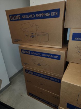 Assorted Sizes Of Uline Shipping Kits in Toronto, Ontario, Canada
