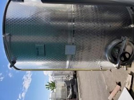 Toscana Inox 3000L Jacketed Open Top Tank in Portland, OR, USA
