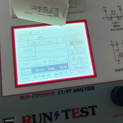 Transformer PT Analyzer Vt/CVT CT Analyzer CT Tester Capacitive Voltage ...