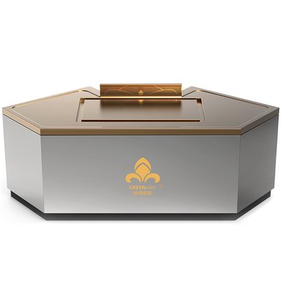 GREENARK Bow-shaped Copper Teppanyaki Table in Shanghai, Shanghai, China