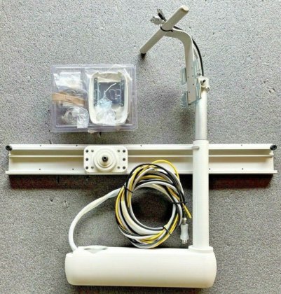 New Adec 591 Inspire Dental Cabinet Track Mounted Sliding Monitor Mount ...
