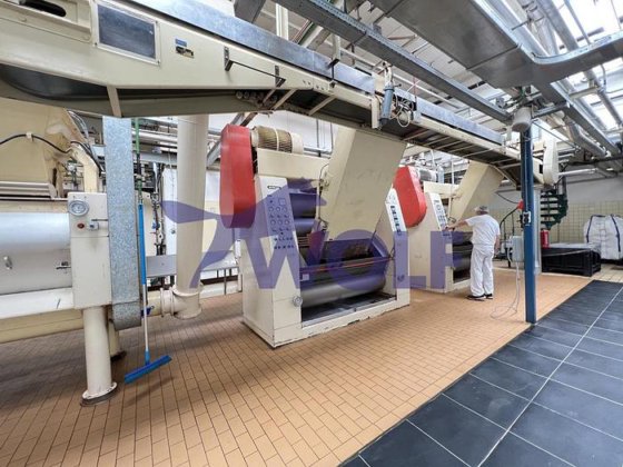 Five roll refiner BÜHLER - Type SFL-1800 with approx. 1800 mm working ...