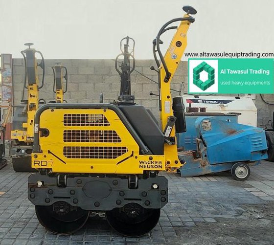 2018 WACKER NEUSON RD7 WALK BEHIND ROLLERS in Sharjah, United Arab Emirates